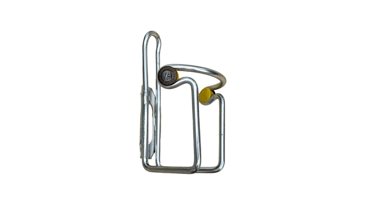 Elite Lightweight Tubular Bottle Cage Silver Holder – Goldensteelcycles