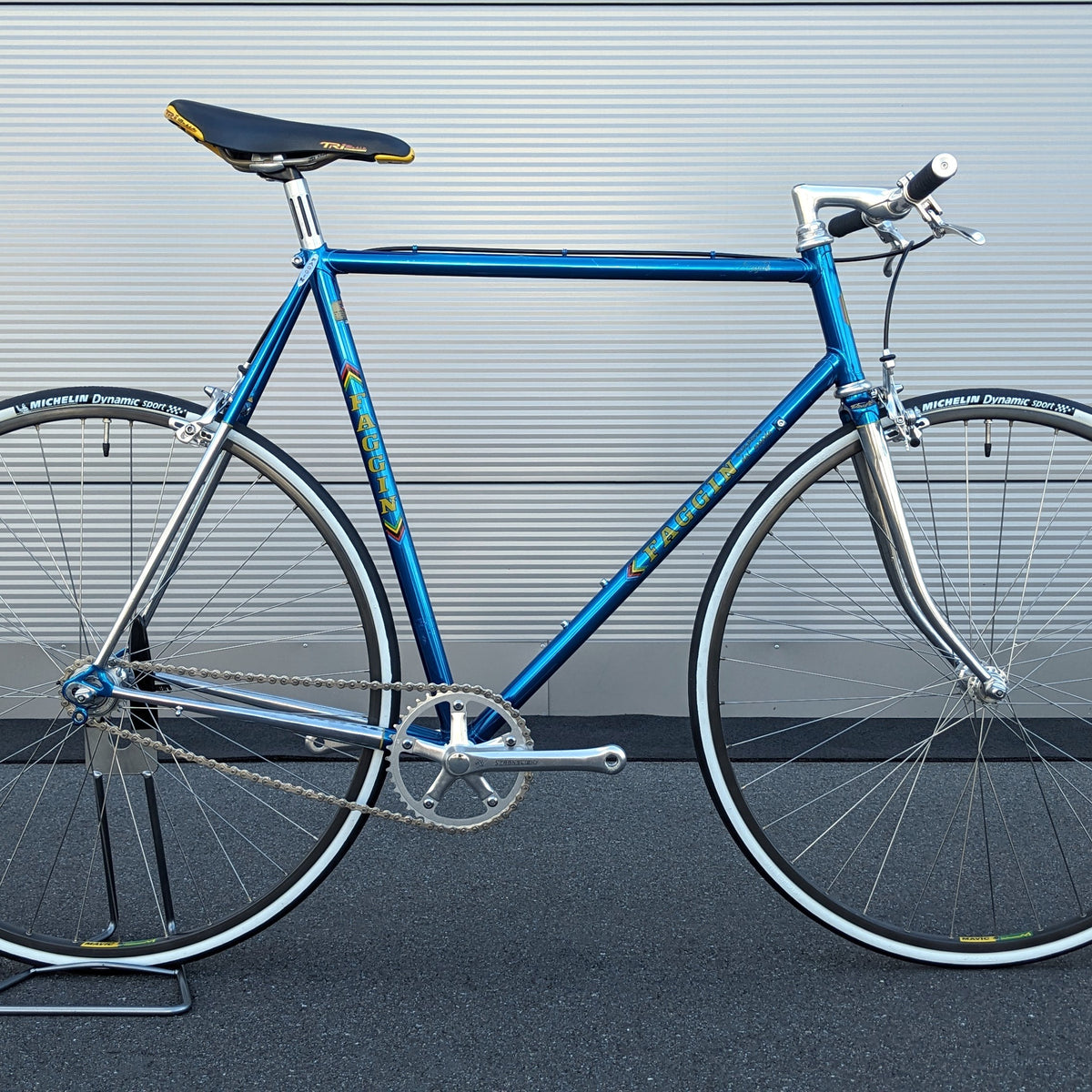 Faggin Cromovelato Retro Singlespeed Bicycle Stronglight Shimano 600 ...
