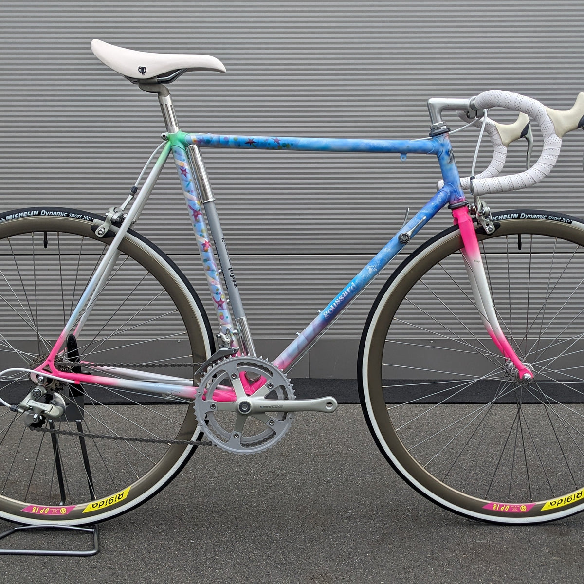 Goussard Shimano 105 Retro Prototype Racing Bike 1990s – Goldensteelcycles
