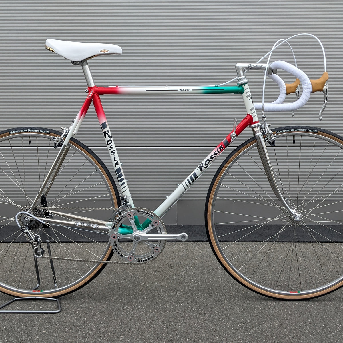 Rossin Super Record - Vintage Steel Road Bicycle - 1980s - Campagnolo ...