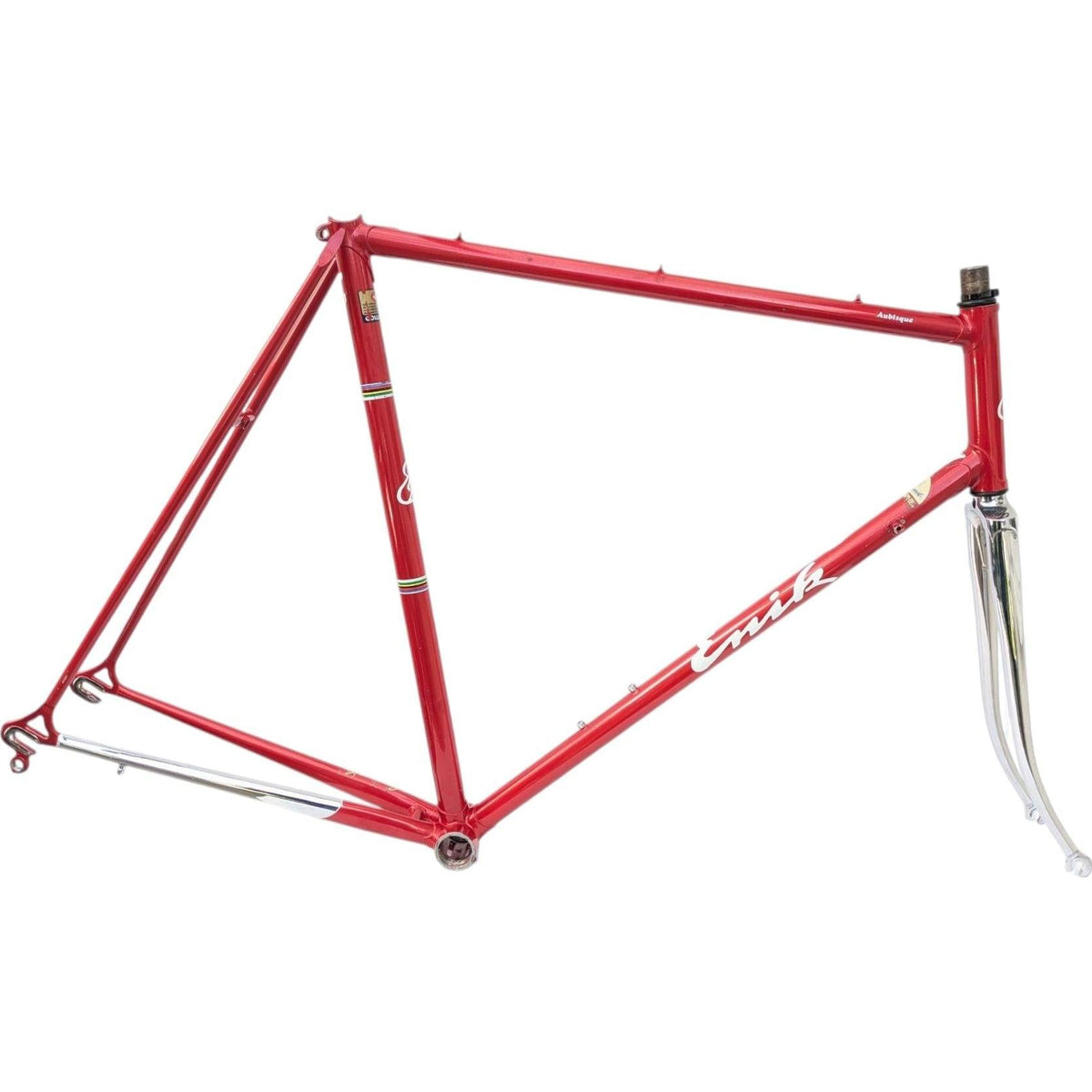 Enik Aubisque Columbus Aelle Retro Steel Road Bicycle Frame 60cm 1980s ...